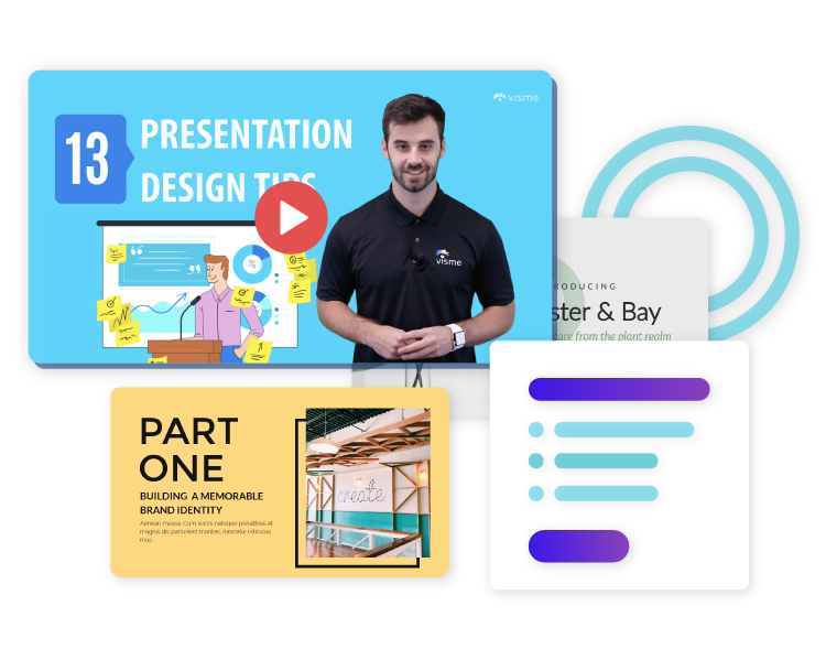 演示技巧认证:创建令人难忘的视觉演示| Visme