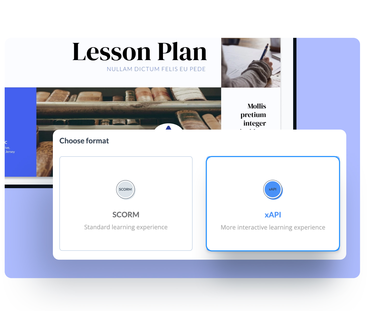 SCORM Export for eLearning Visual Assets | Visme