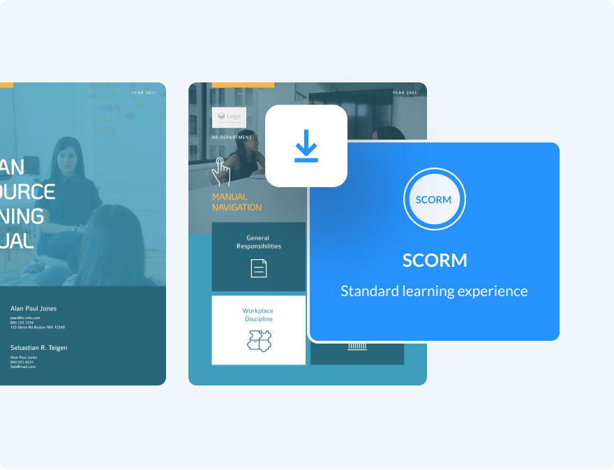 SCORM Export for eLearning Visual Assets | Visme